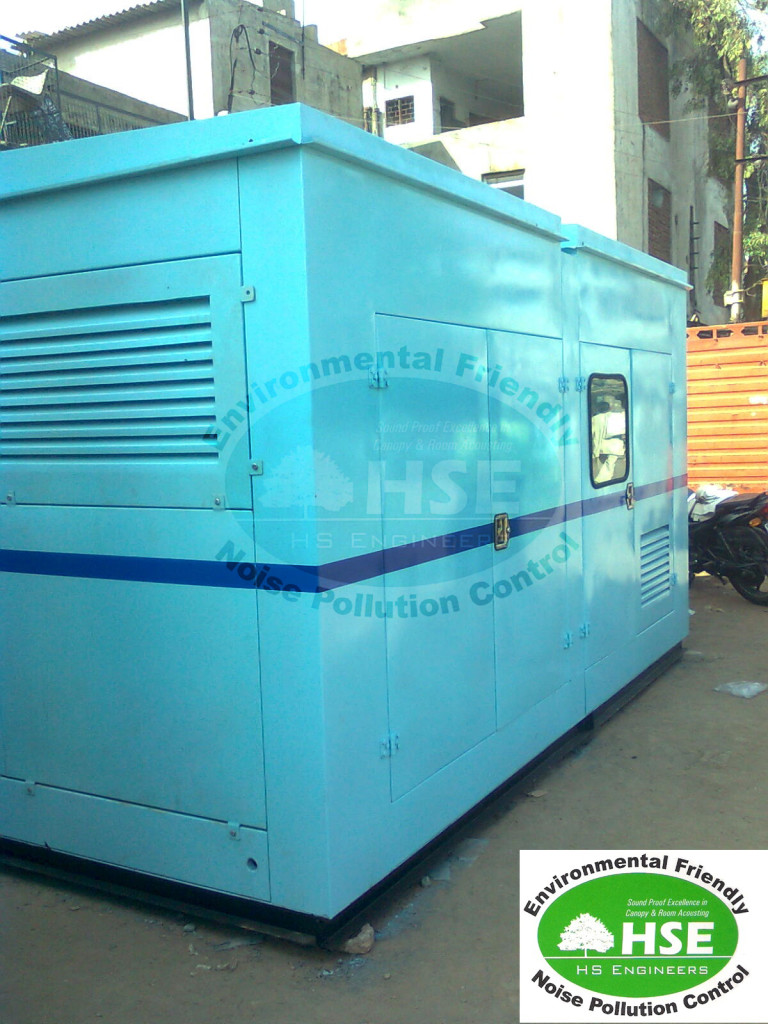 SoundProof Enclosure for Compressor - H. S. Engineers