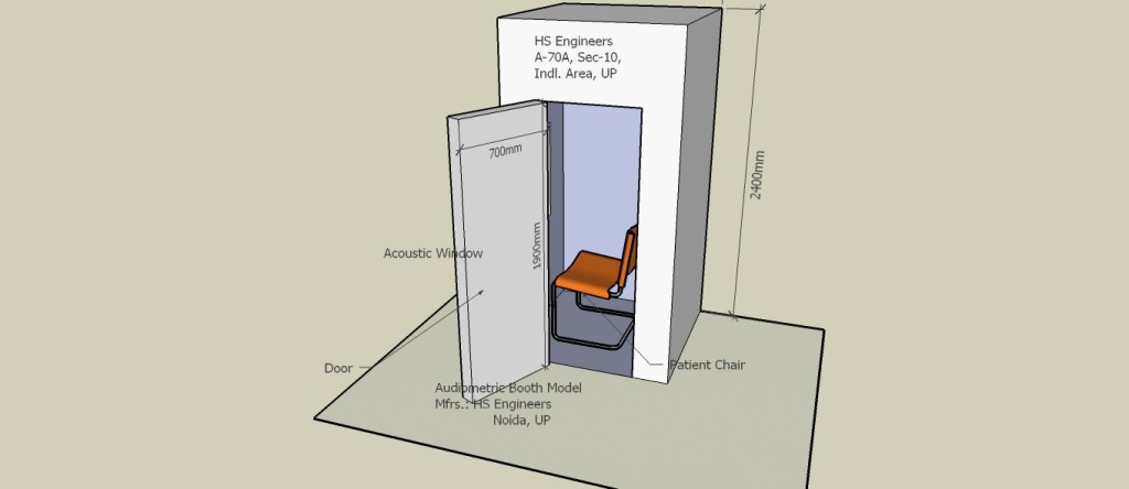 Audiometric booth - H. S. Engineers