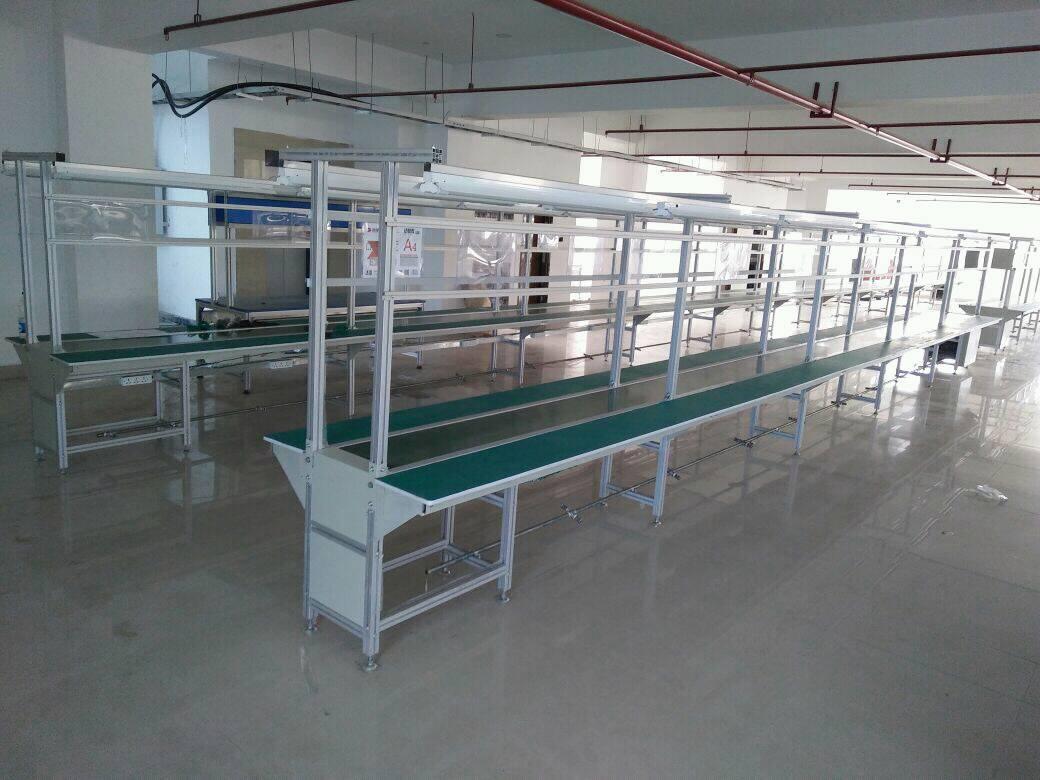 Charger Assembly line conveyor India - H. S. Engineers